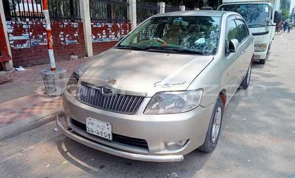 Buy used toyota corolla beige car in dhaka in dhaka - garirbazar